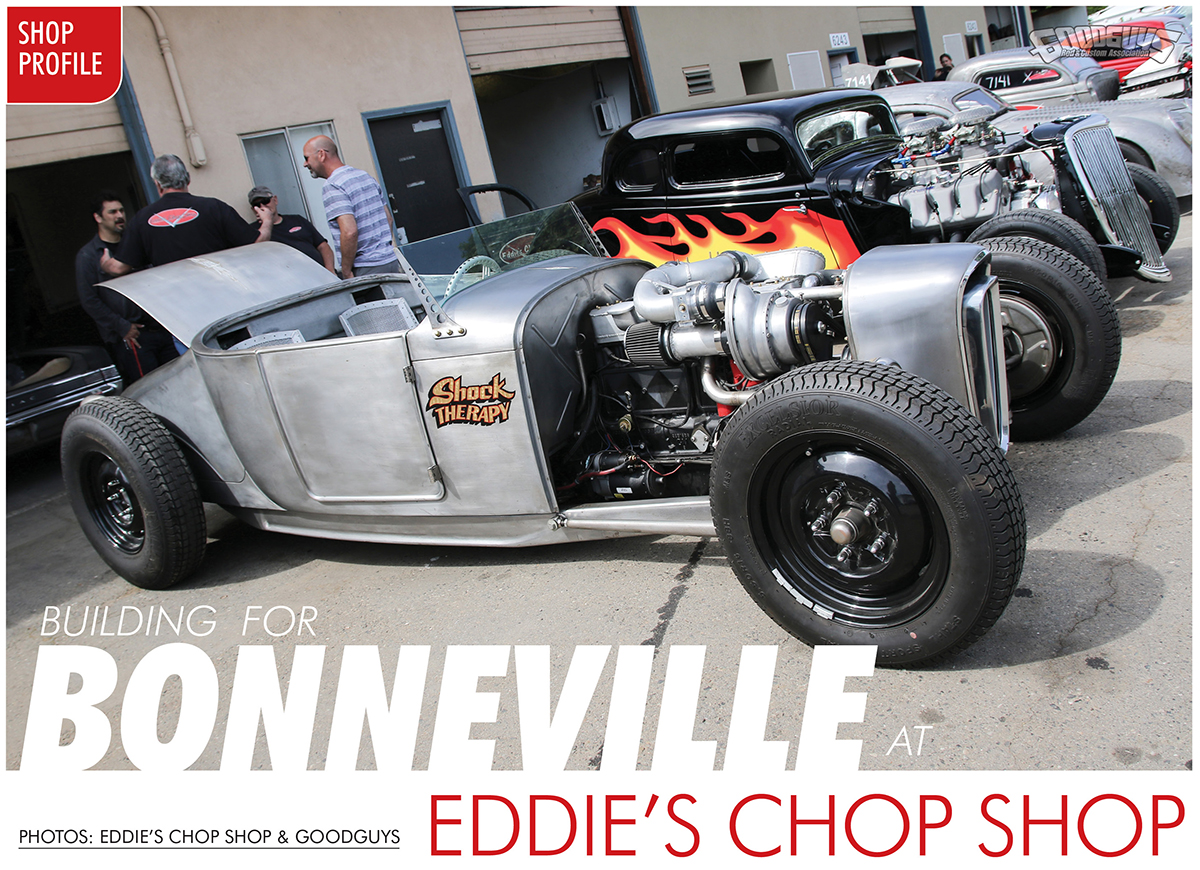 Building For Bonneville at Eddie’s Chop Shop - CarBuff Network