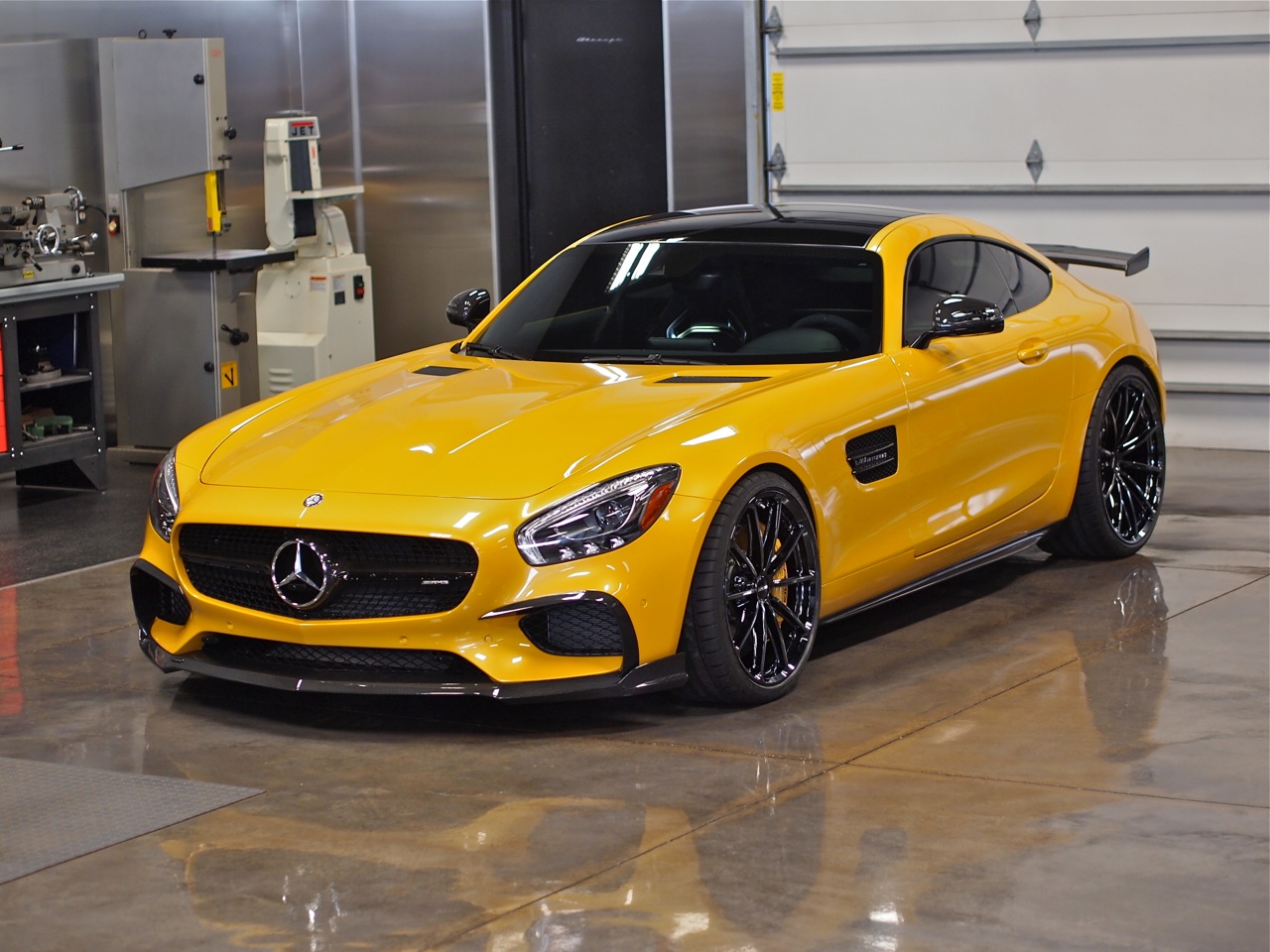 Advance Performance C2 Design Mercedes-AMG GT S on Forgeline One Piece ...
