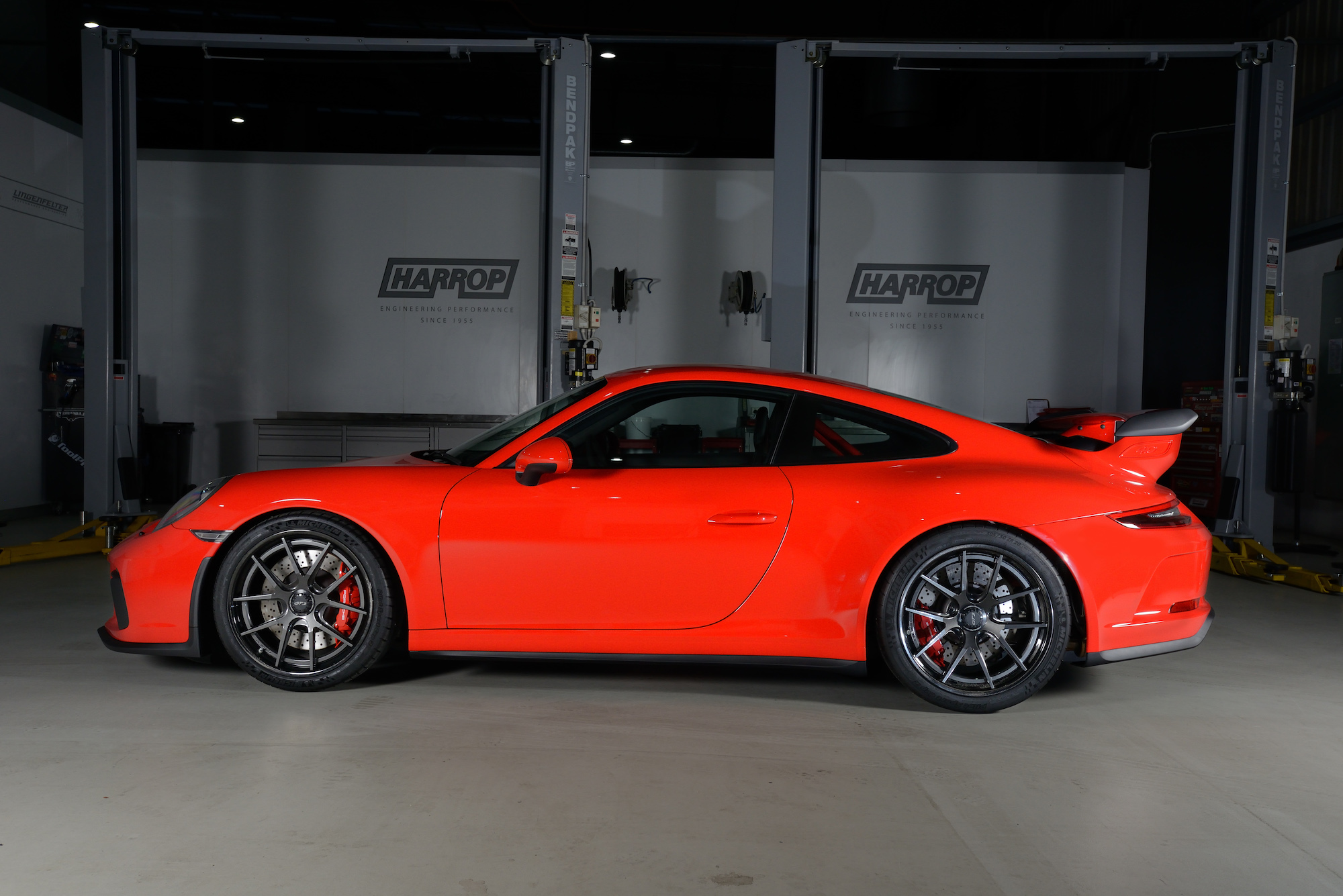 Harrop Engineering's Porsche 991 GT3 on Forgeline Carbon+Forged CF201 Wheels - CarBuff Network