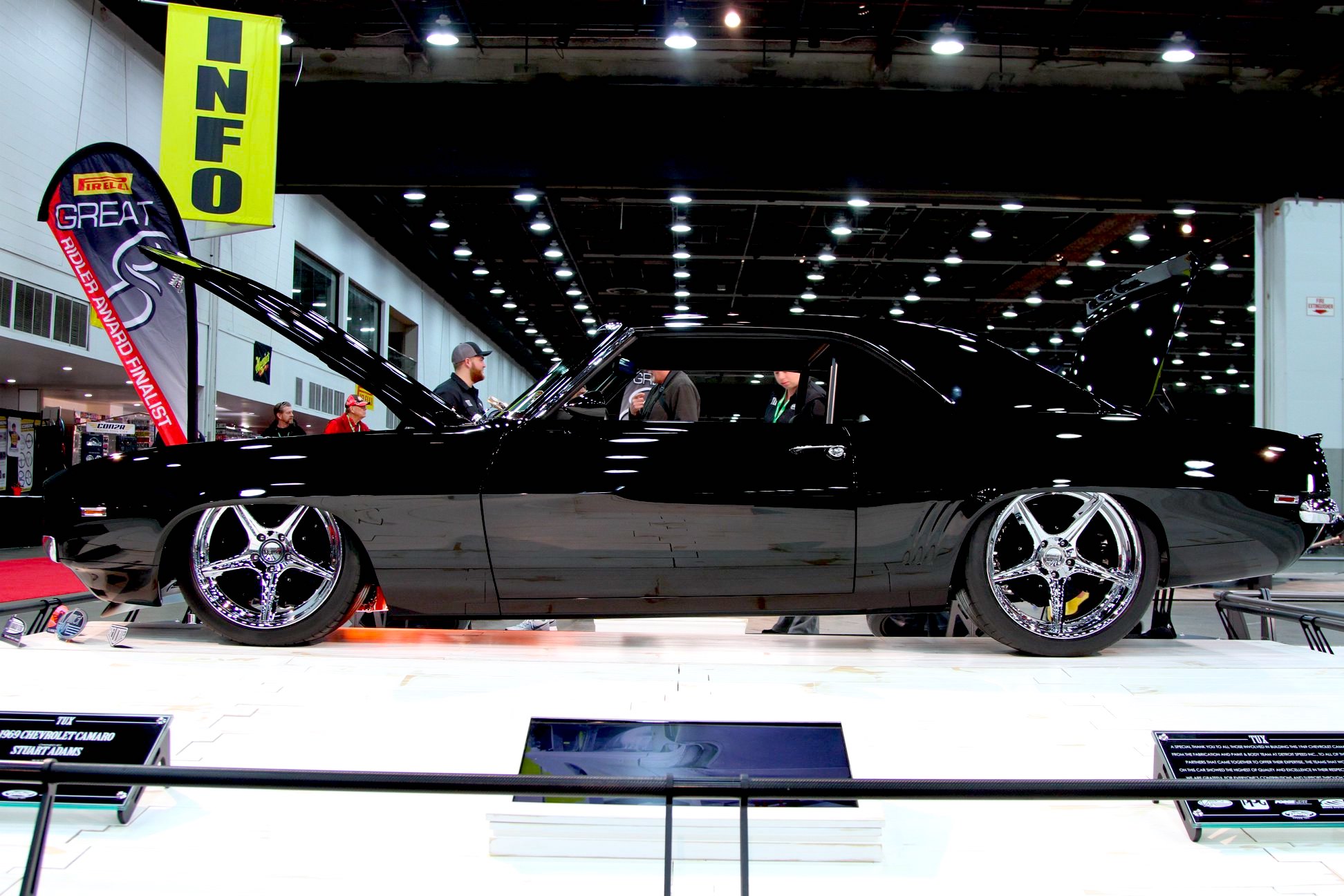 Stuart Adams' Detroit Speed-Built "TUX" 1969 Chevrolet Camaro on Custom ...