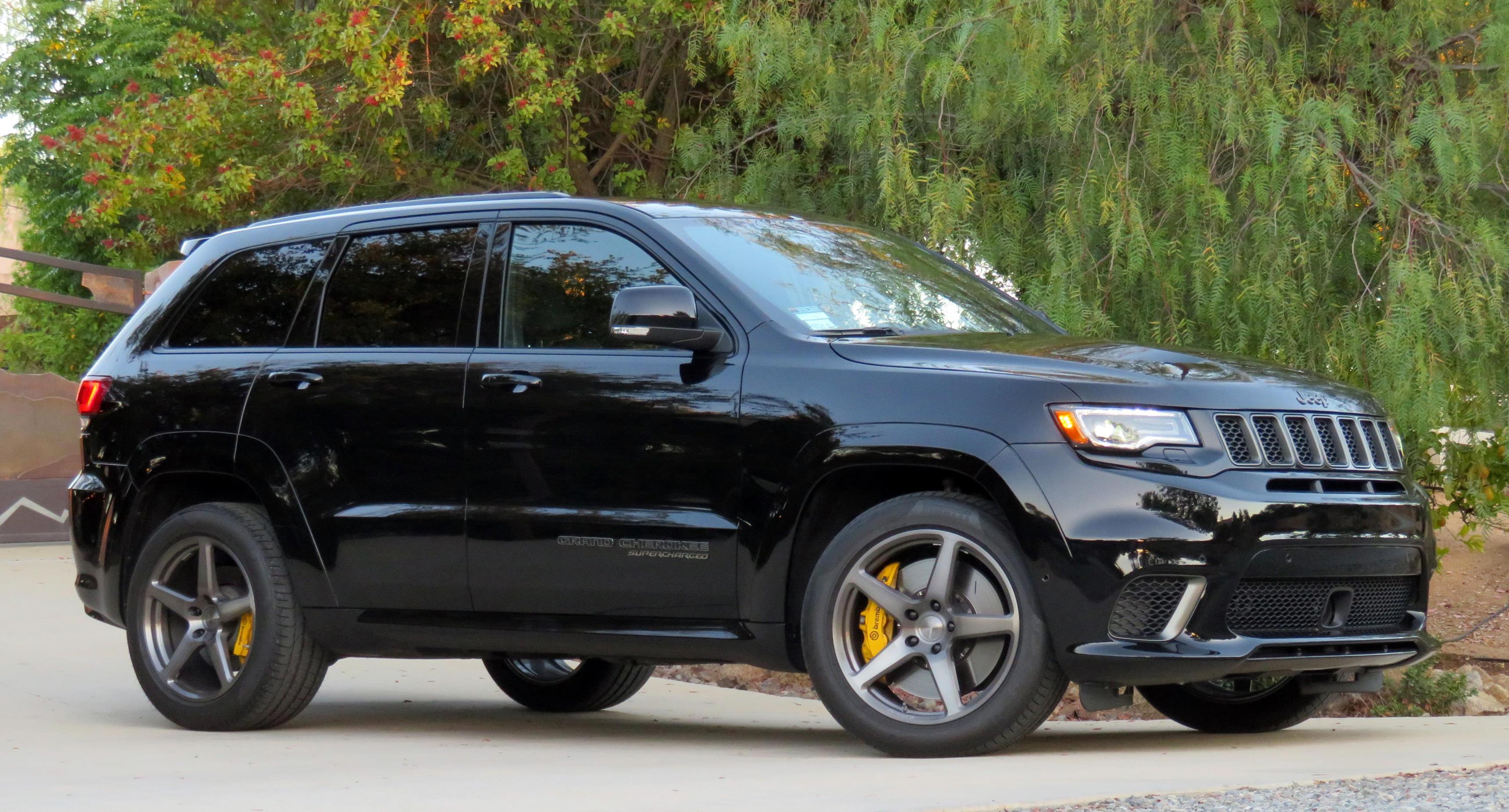 C Van Tune's Jeep Grand Cherokee Trackhawk on Forgeline One Piece ...