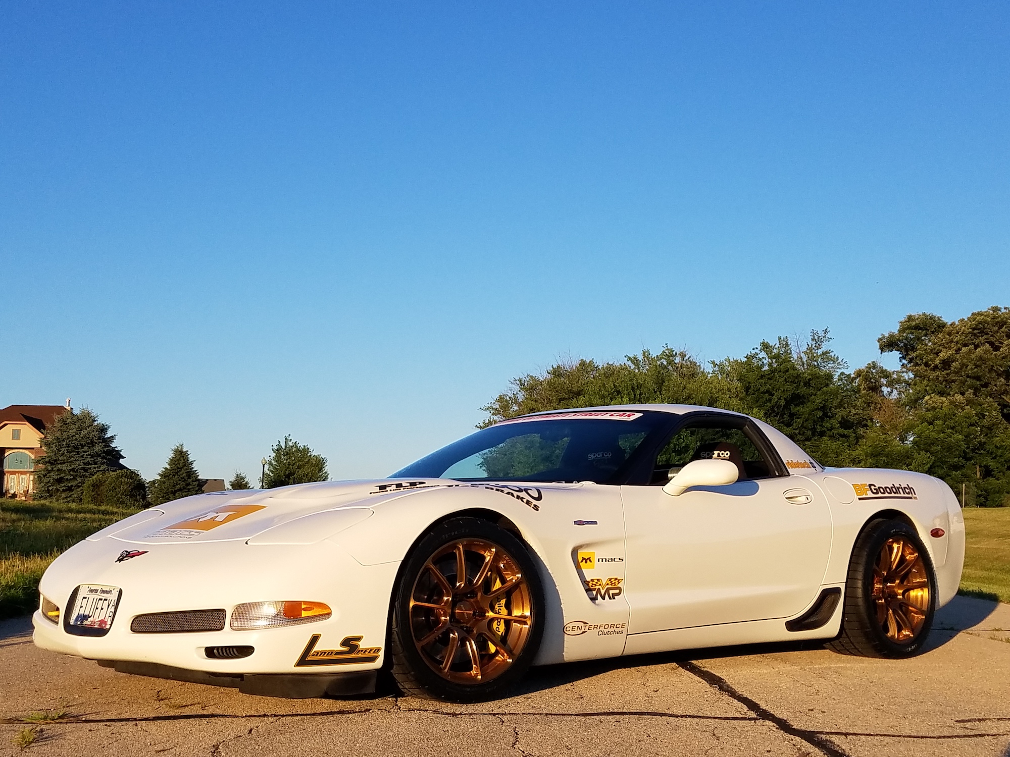 Chris Jacobs' "Fluffy" C5 Corvette Z06 on Forgeline One Piece Forged ...