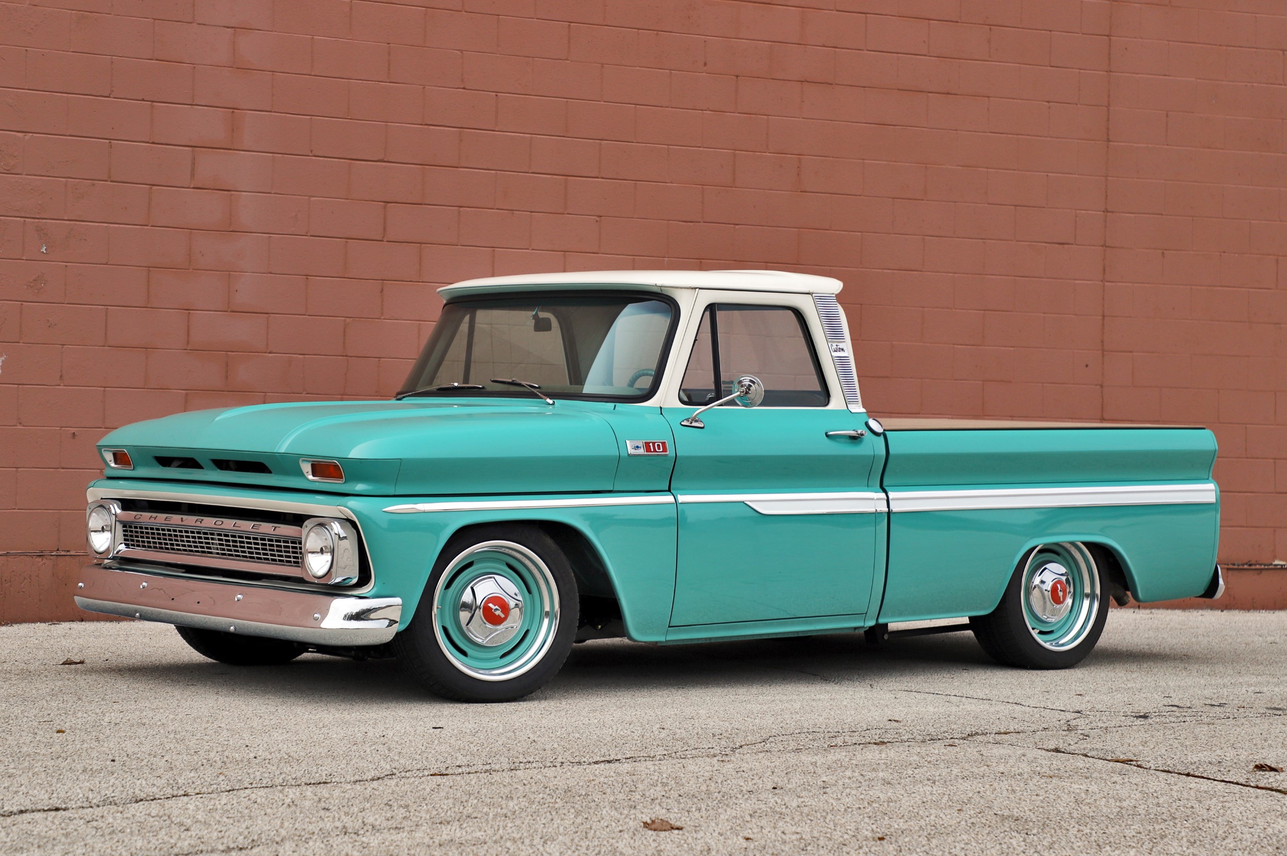George Poteet's Roadster Shop 1965 Chevy C10 on Forgeline RS-OE1 Wheels ...