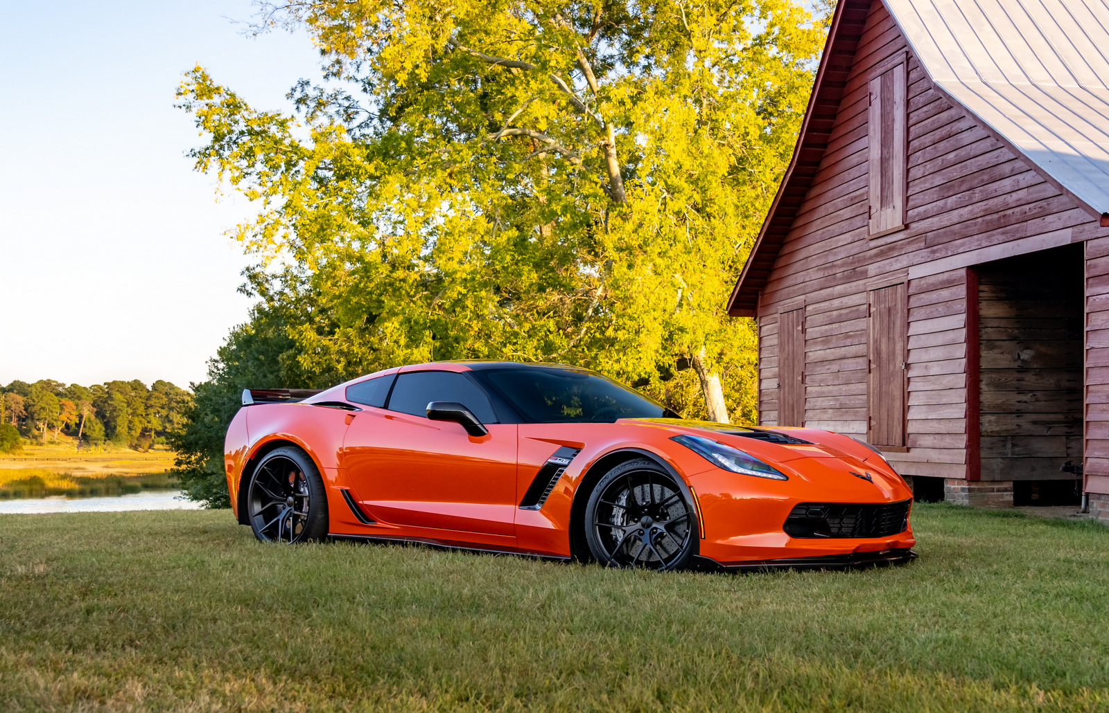 Richard Hillis’ C7 Corvette Z06 on Forgeline One Piece Forged Monoblock ...
