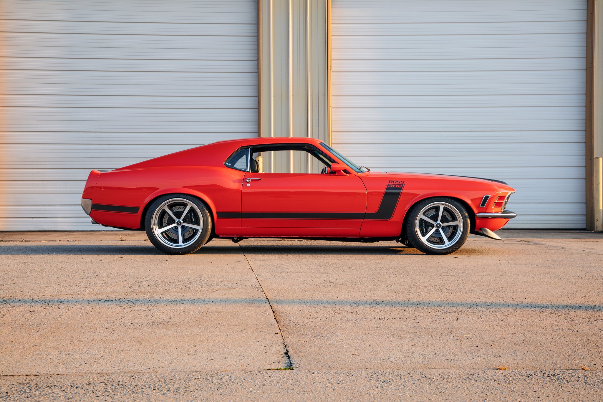 Larry’s Detroit Speed Ford Mustang Boss 302 on Forgeline FL500 Wheels ...