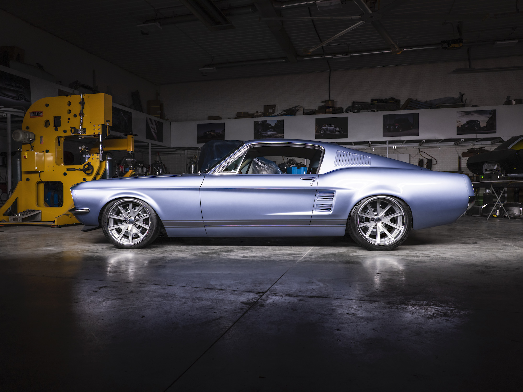 Yaniv Sananes’ Pro-Touring 1968 Ford Mustang on Forgeline Grudge Wheels ...