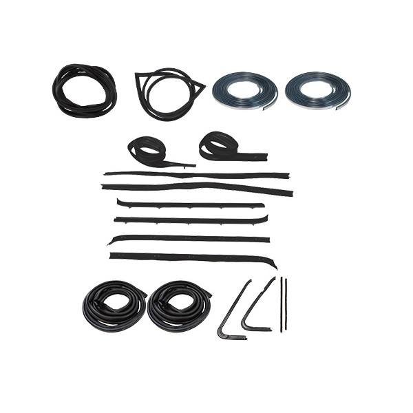 New Kit! Body Weatherstrip Kit for 1973-80 Chevy/GMC Truck w Chrome ...