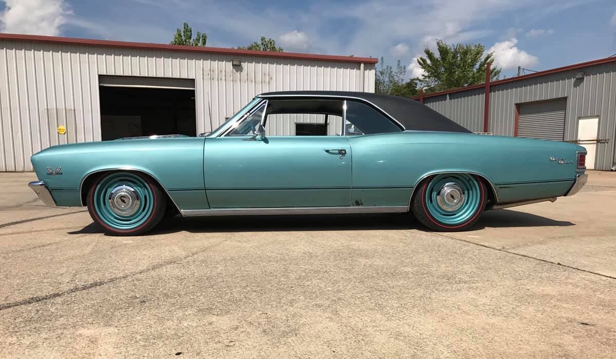 George Poteet’s 1967 Chevrolet Chevelle on Forgeline OE1 Wheels ...