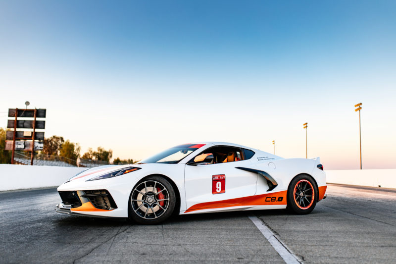 Emelia Hartford’s C8 Corvette on Forgeline GS1R Beadlock & GS1R Skinny ...