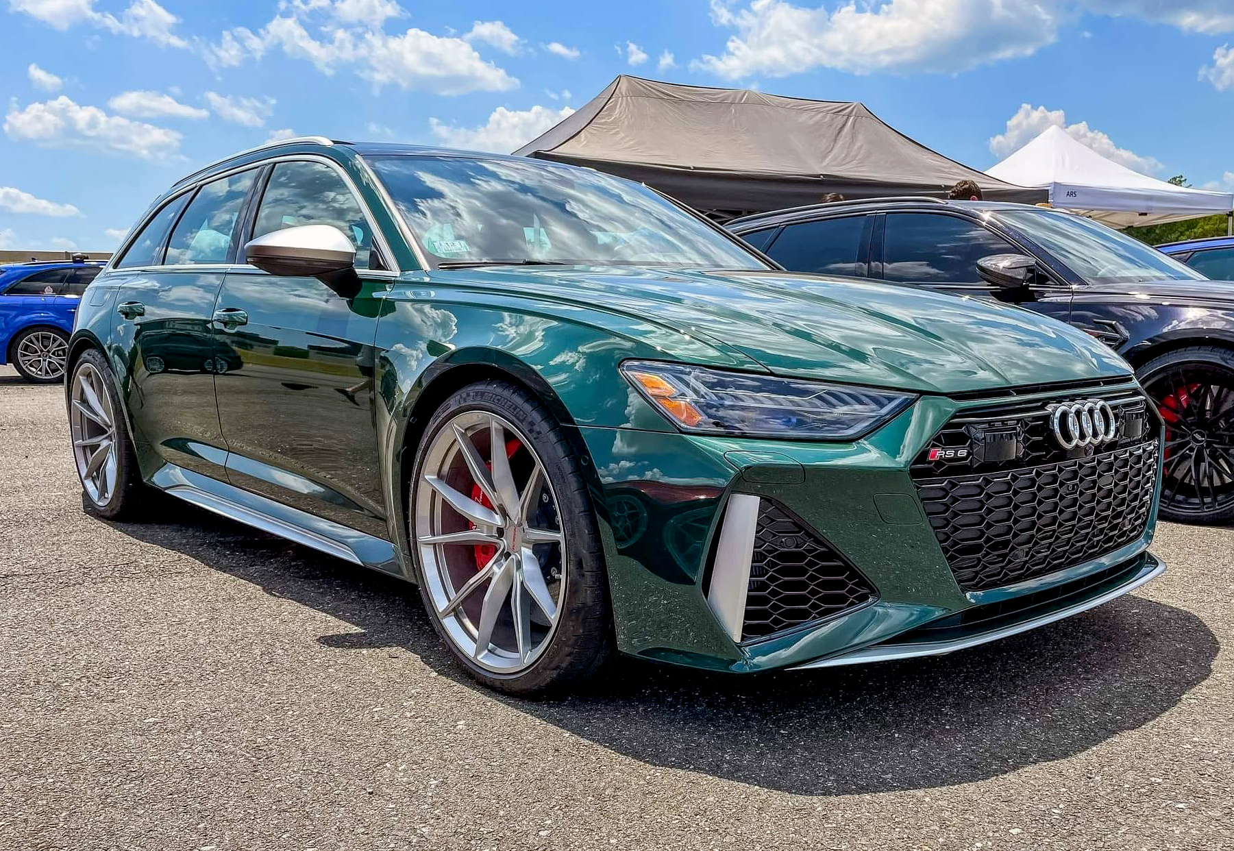 Steve Austin's Audi RS6 Avant Wagon on Forgeline NW101 Wheels - CarBuff ...