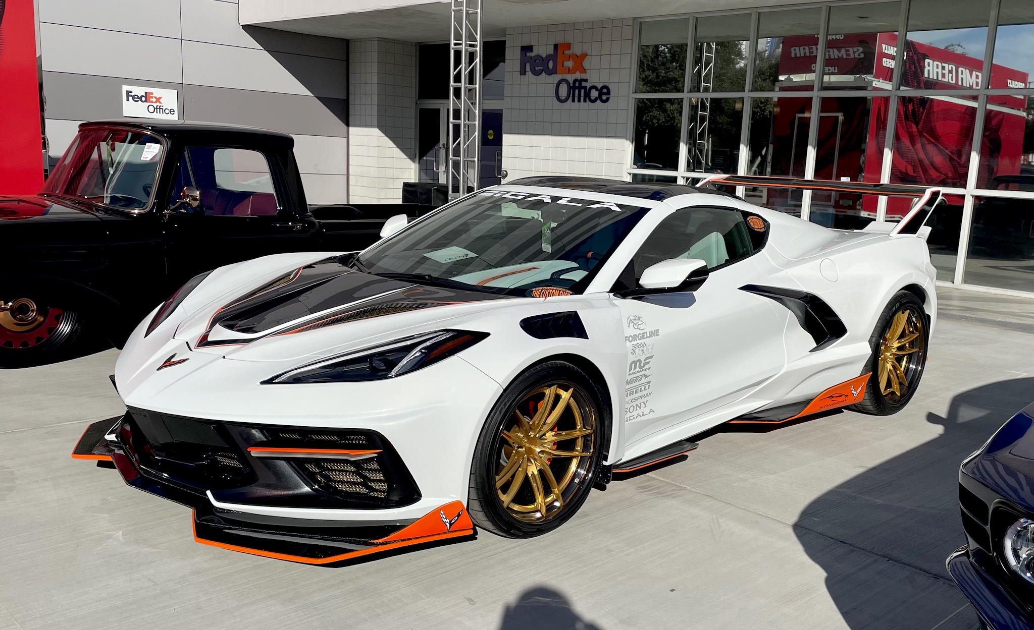 The Custom Shop’s Corvette “C8.CFR” on Forgeline AL307 Wheels - CarBuff Network