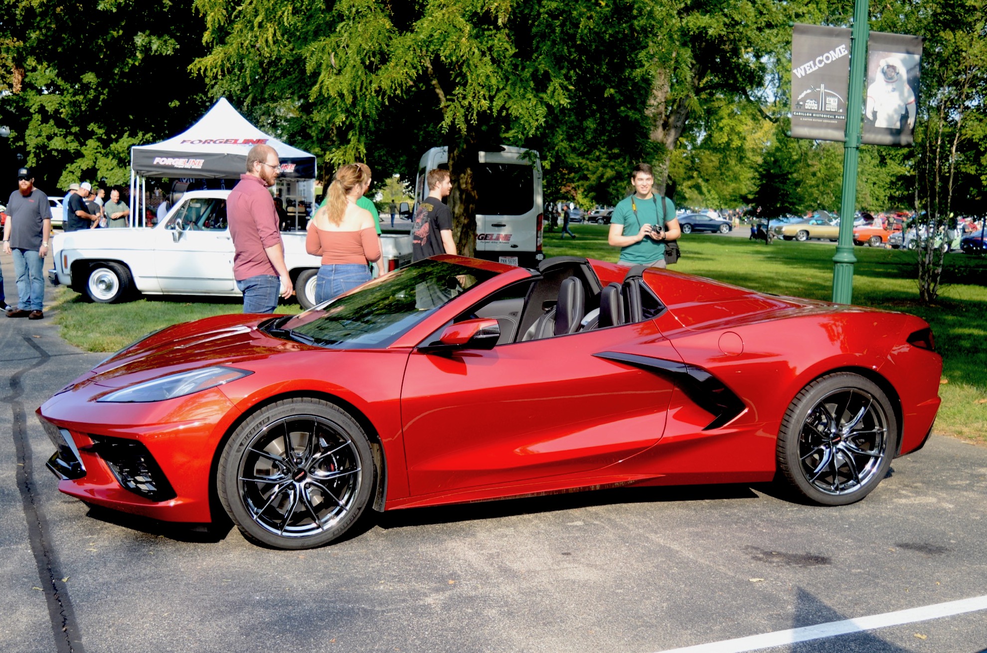 Chuck Siefke’s C8 Corvette on Forgeline Flow Formed F01 Wheels ...