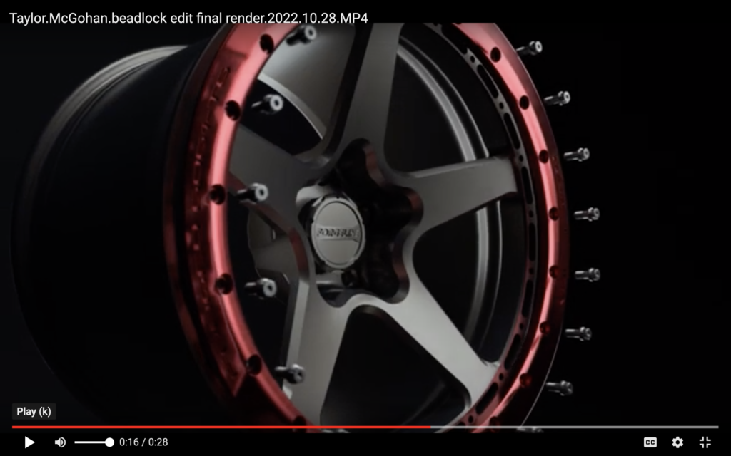 The New Standard: Forgeline Forged Monoblock CF1R Beadlock Wheel ...