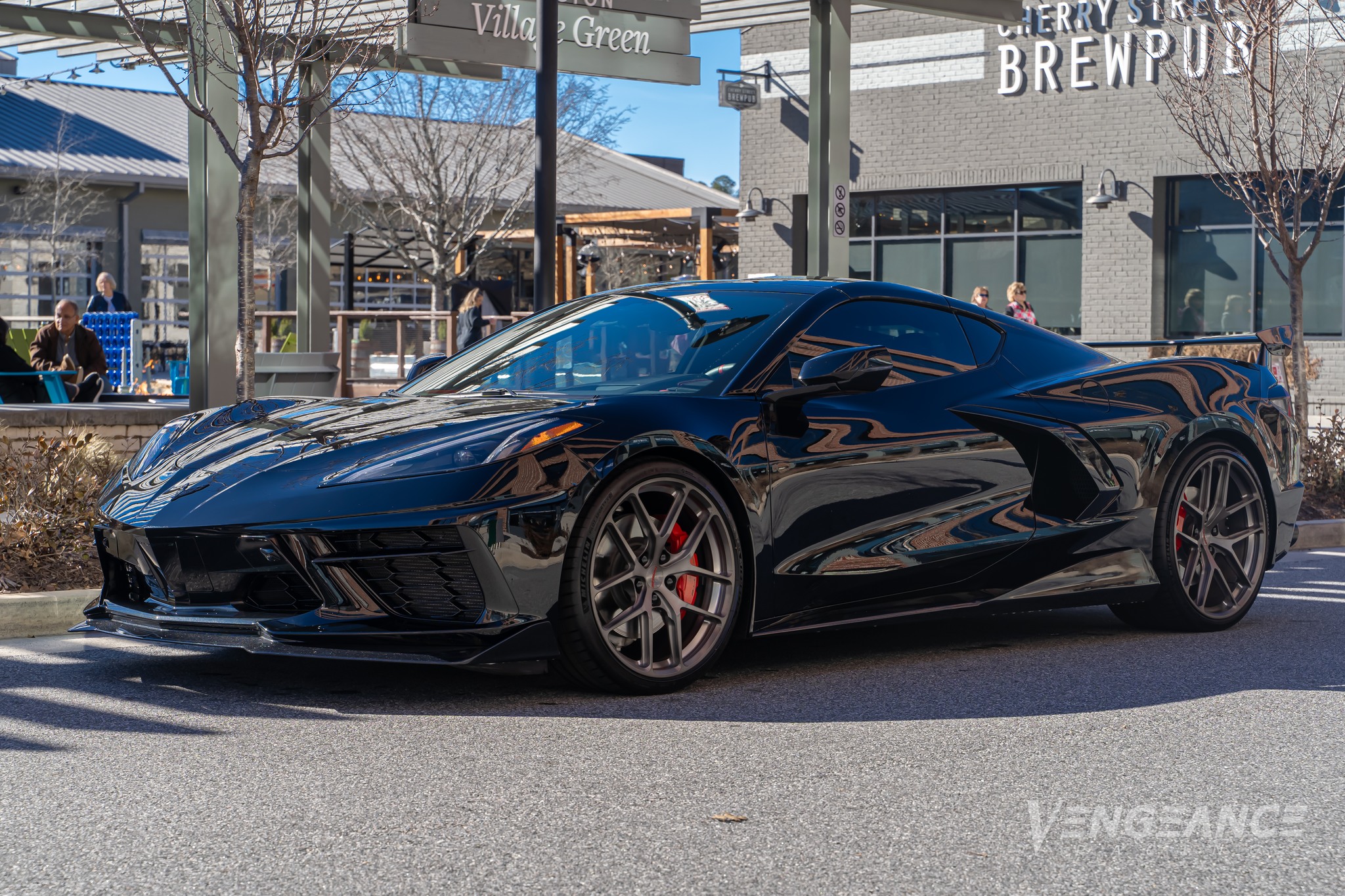 Vengeance Racing-Tuned C8 Corvette on Forgeline VX1R Wheels - CarBuff Network