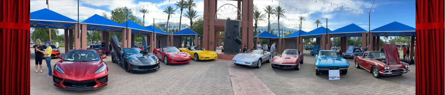Corvettes in the Park Car Show. Chandler, AZ 2023 - CarBuff Network
