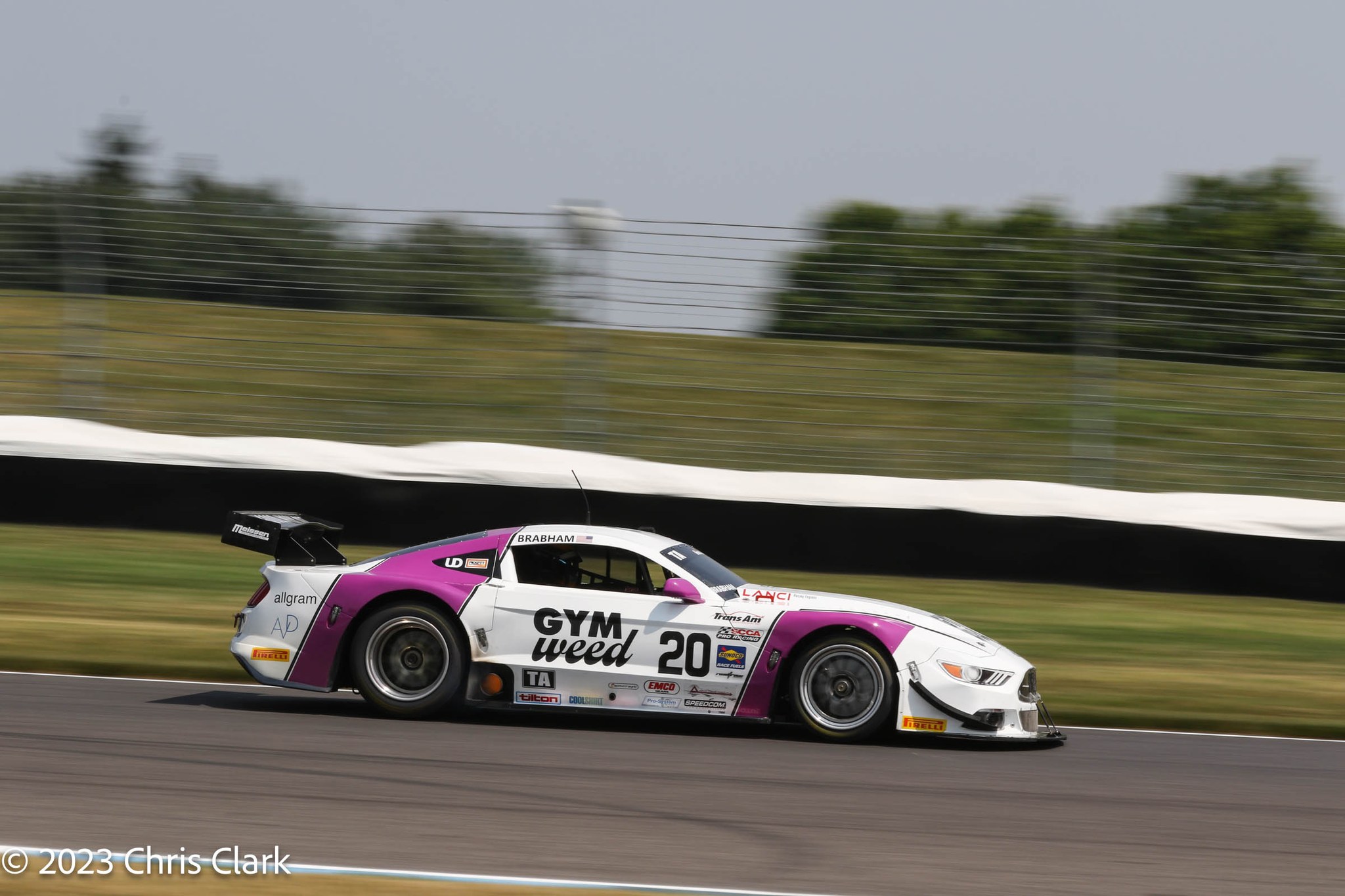 Matt Brabham Wins Trans Am TA at the Brickyard on Forgeline TA3R Wheels ...