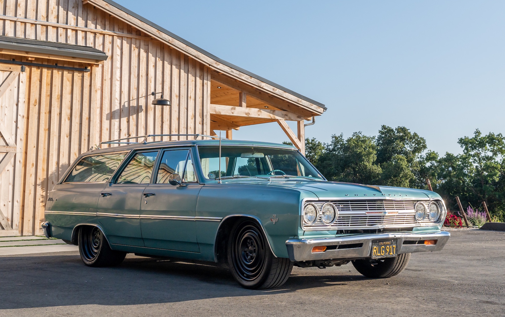 Andy L’s 1965 Chevrolet Chevelle Wagon on Forgeline OE2 Wheels ...