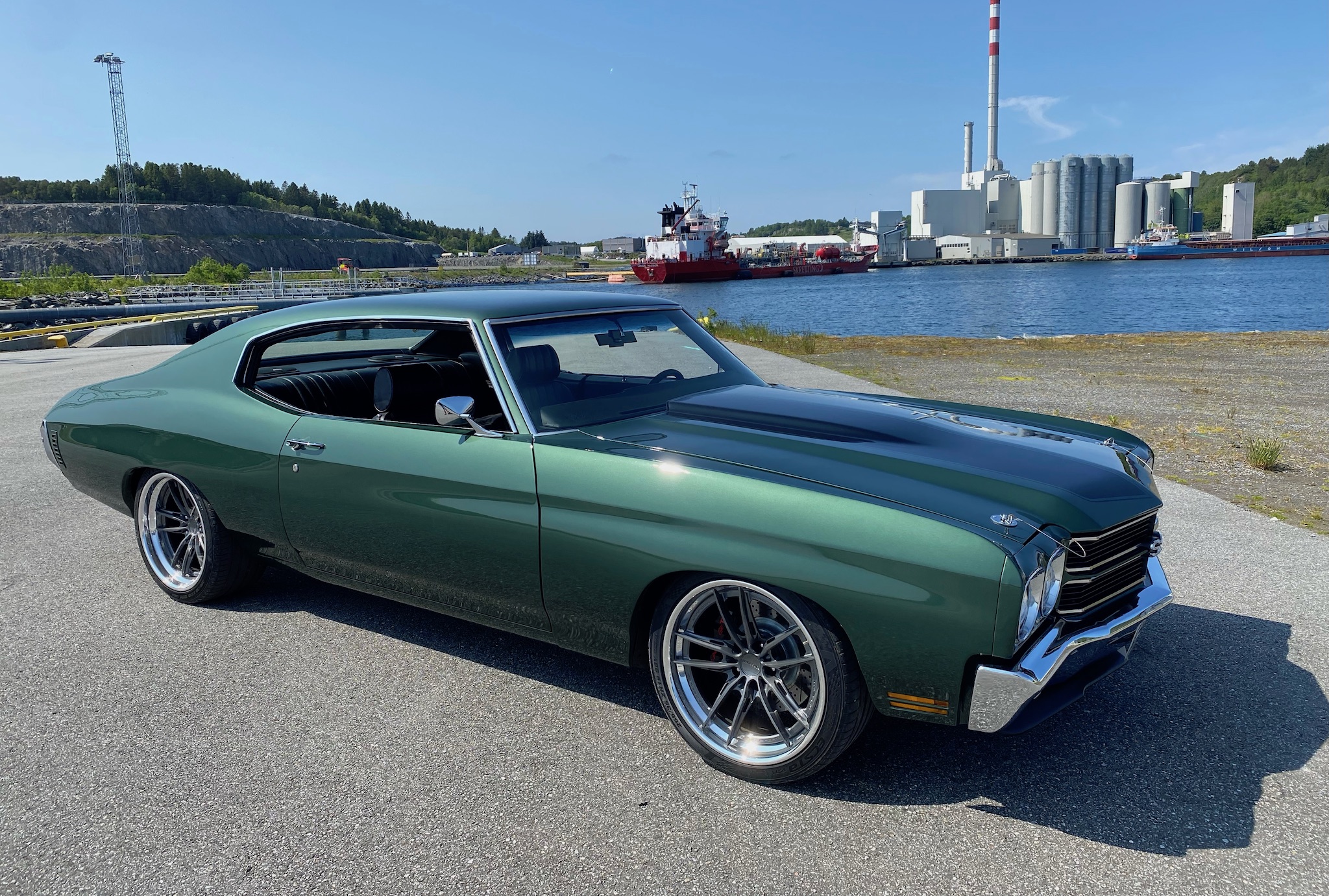 Frode Meek’s 1970 Chevrolet Chevelle on Forgeline AL307 Wheels ...
