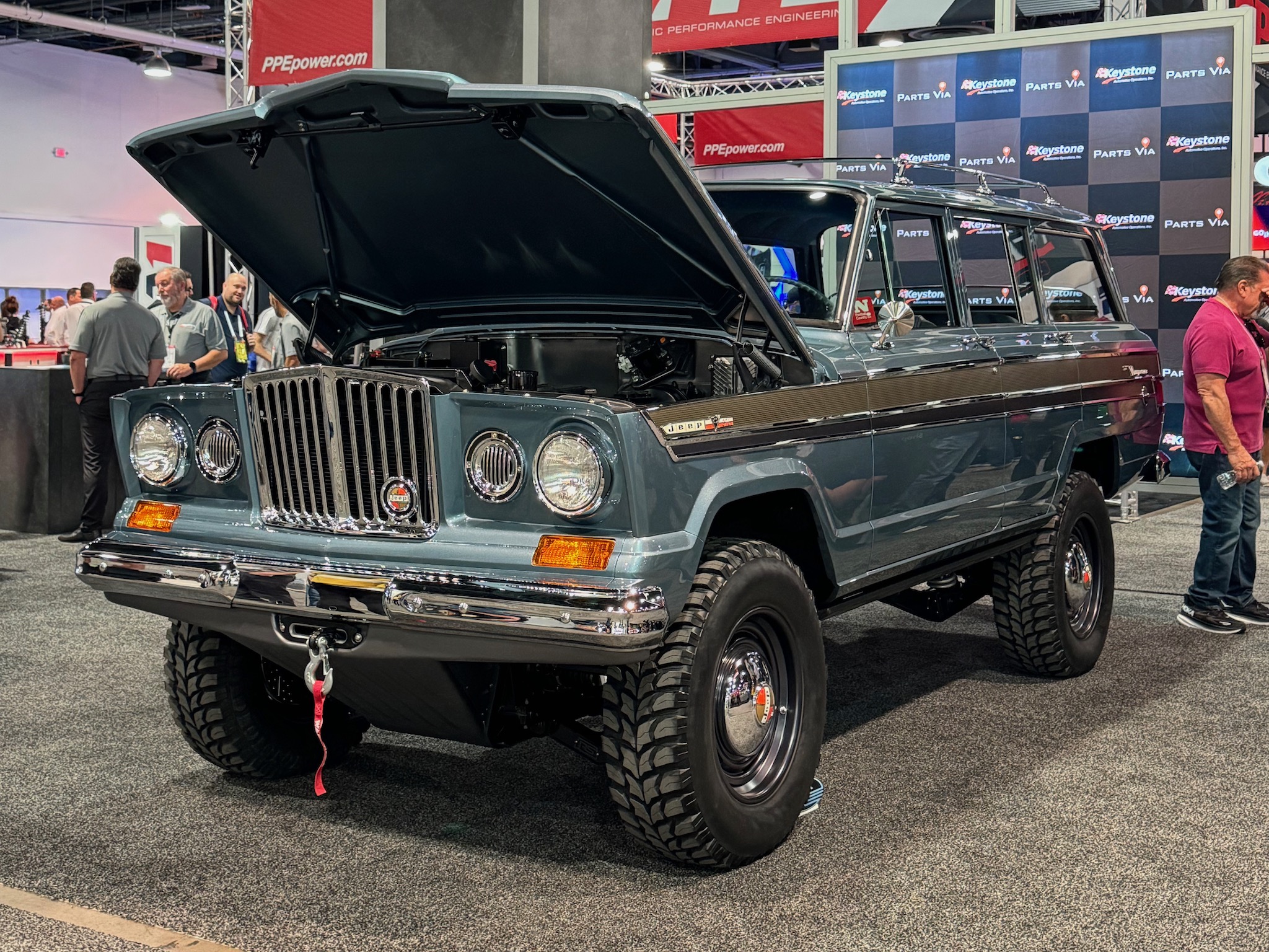 Travis Lienemann’s 1968 Jeep Wagoneer on Forgeline OE1 Wheels - CarBuff ...