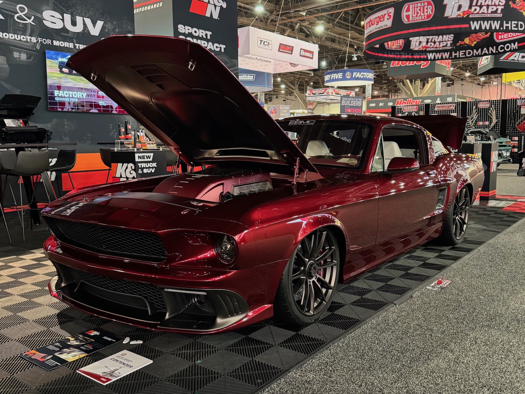 East Bay Muscle Cars' 1968 Ford Mustang on Forgeline SS1R Wheels ...