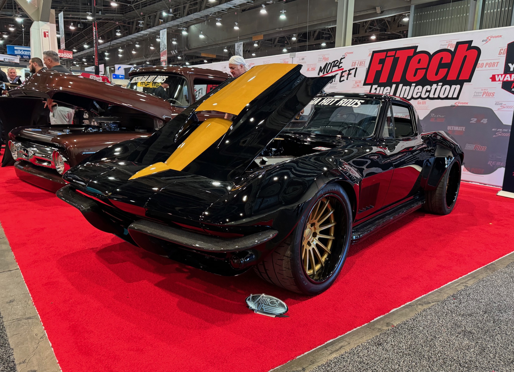 Nostalgia Hot Rods' 1965 Corvette Stingray on Forgeline MS3C Wheels - CarBuff Network