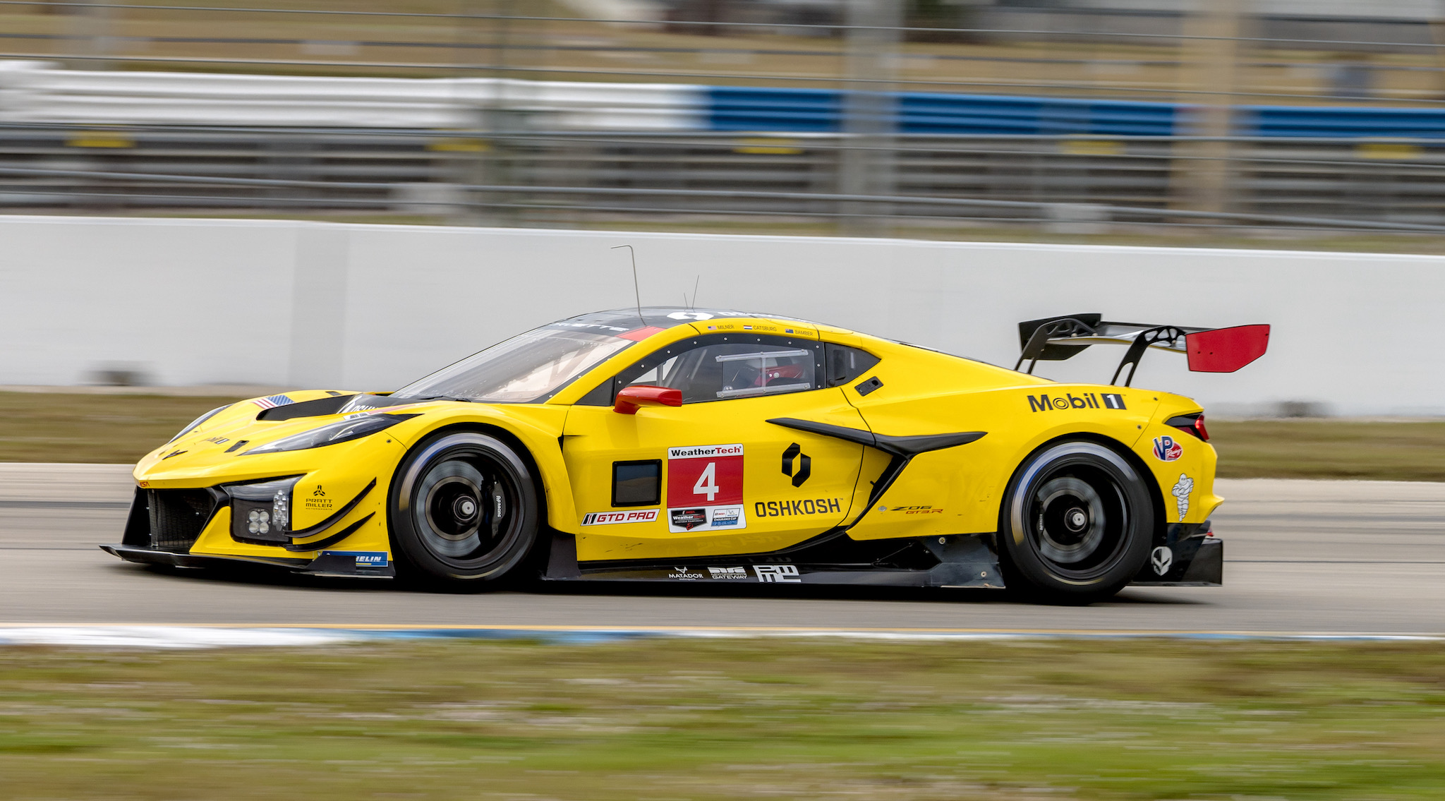 Pratt Miller Motorsports’ Corvette Z06 GT3.R Displays at Sebring Test ...