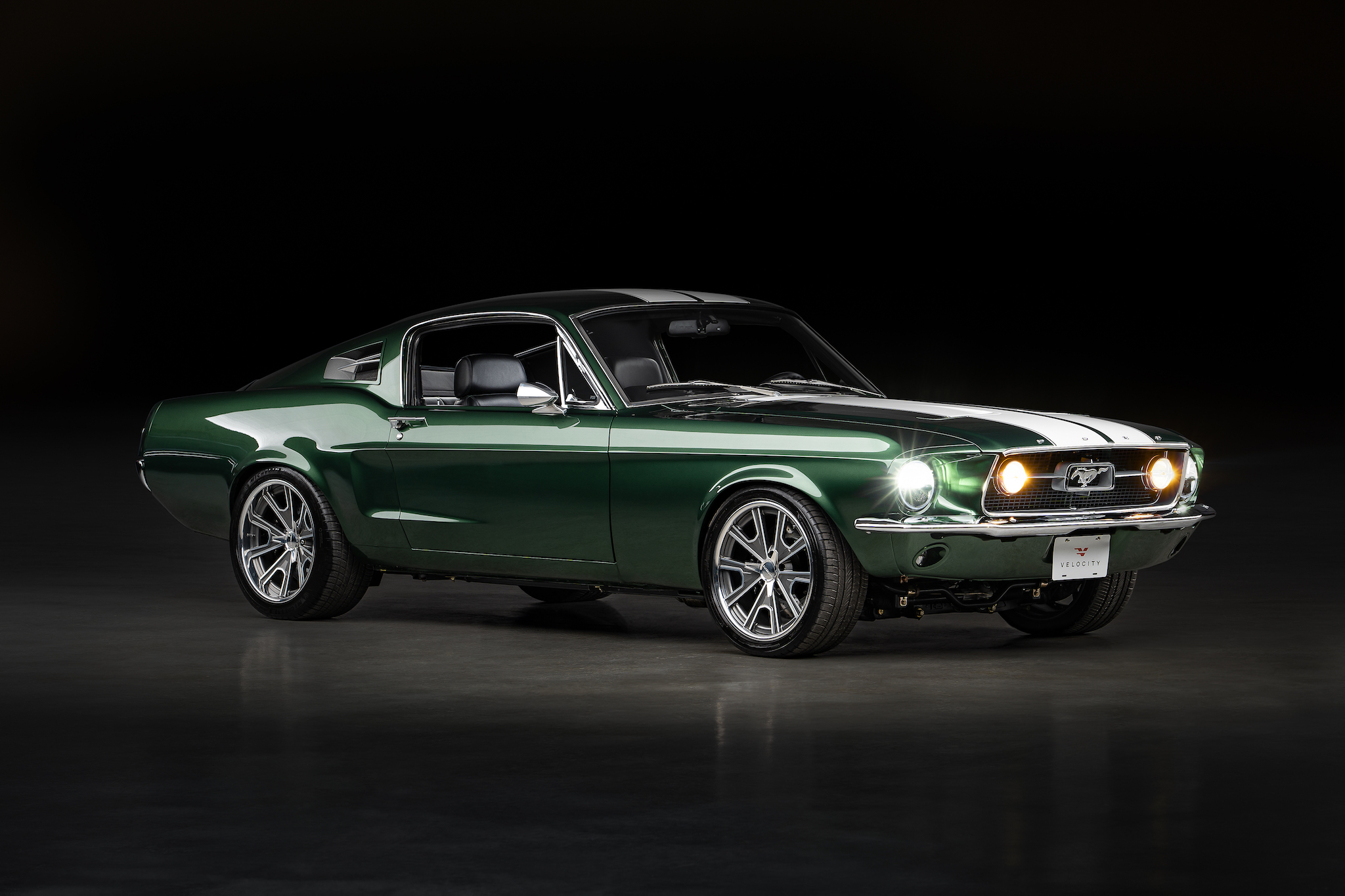 Velocity Restorations’ 1967 Ford Mustang on Forgeline Grudge Wheels ...