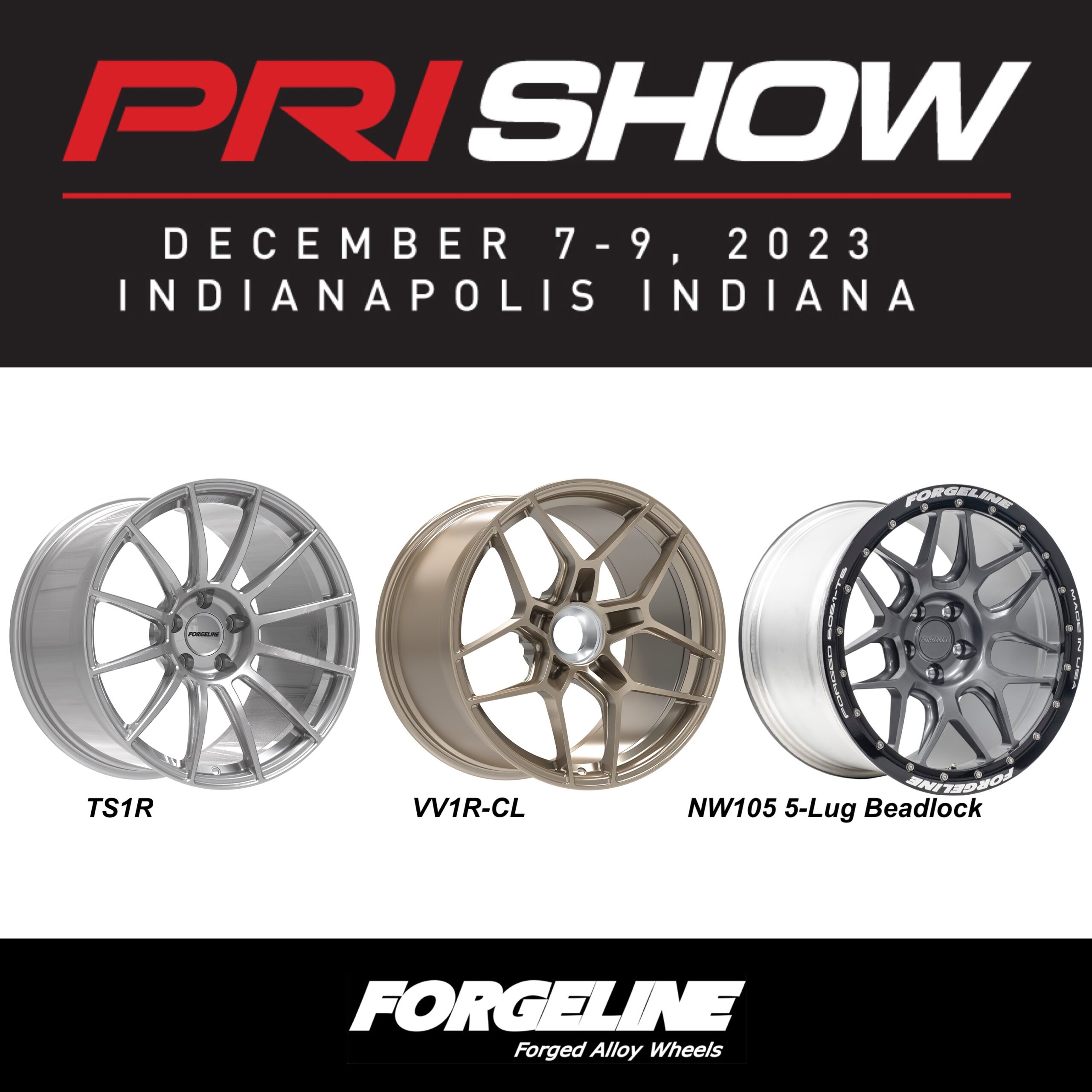 Forgeline to Launch Three New Wheel Models at the 2023 PRI Show ...