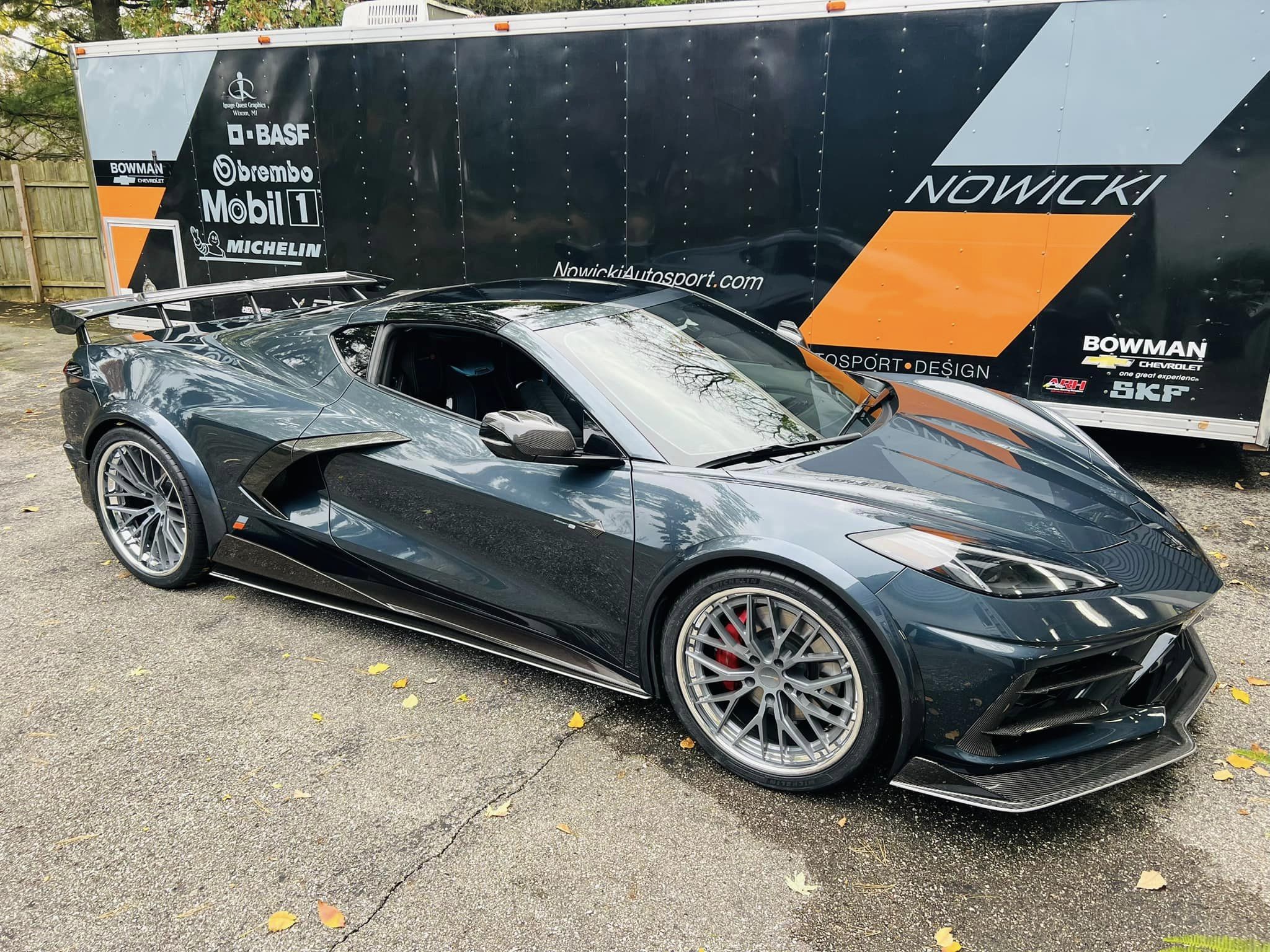 Nowicki Autosport Design "Concept8" Corvette on Forgeline AL303 Wheels - CarBuff Network