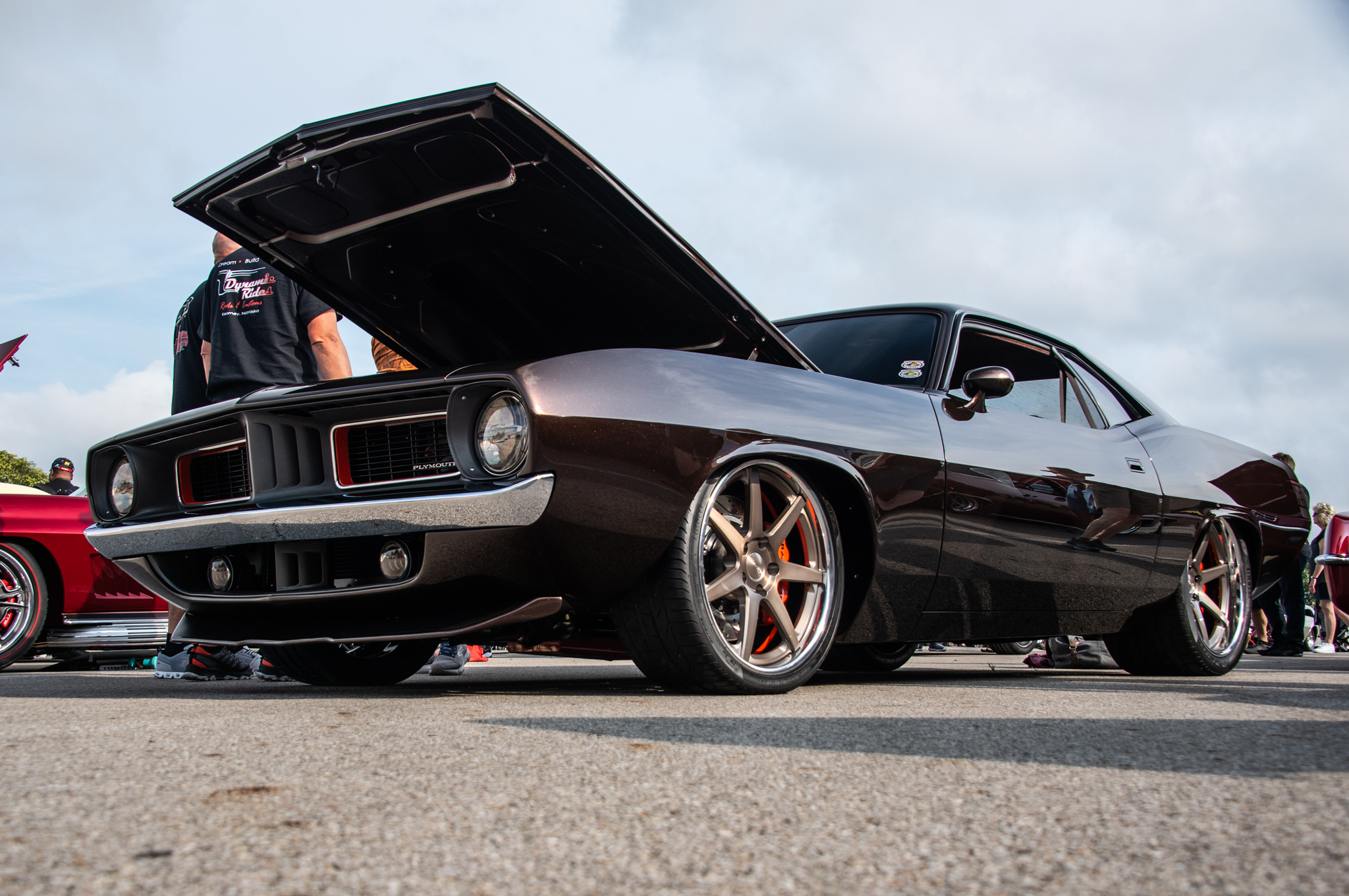 Brad Farr’s 1973 Plymouth Barracuda on Forgeline CV3C Wheels - CarBuff Network