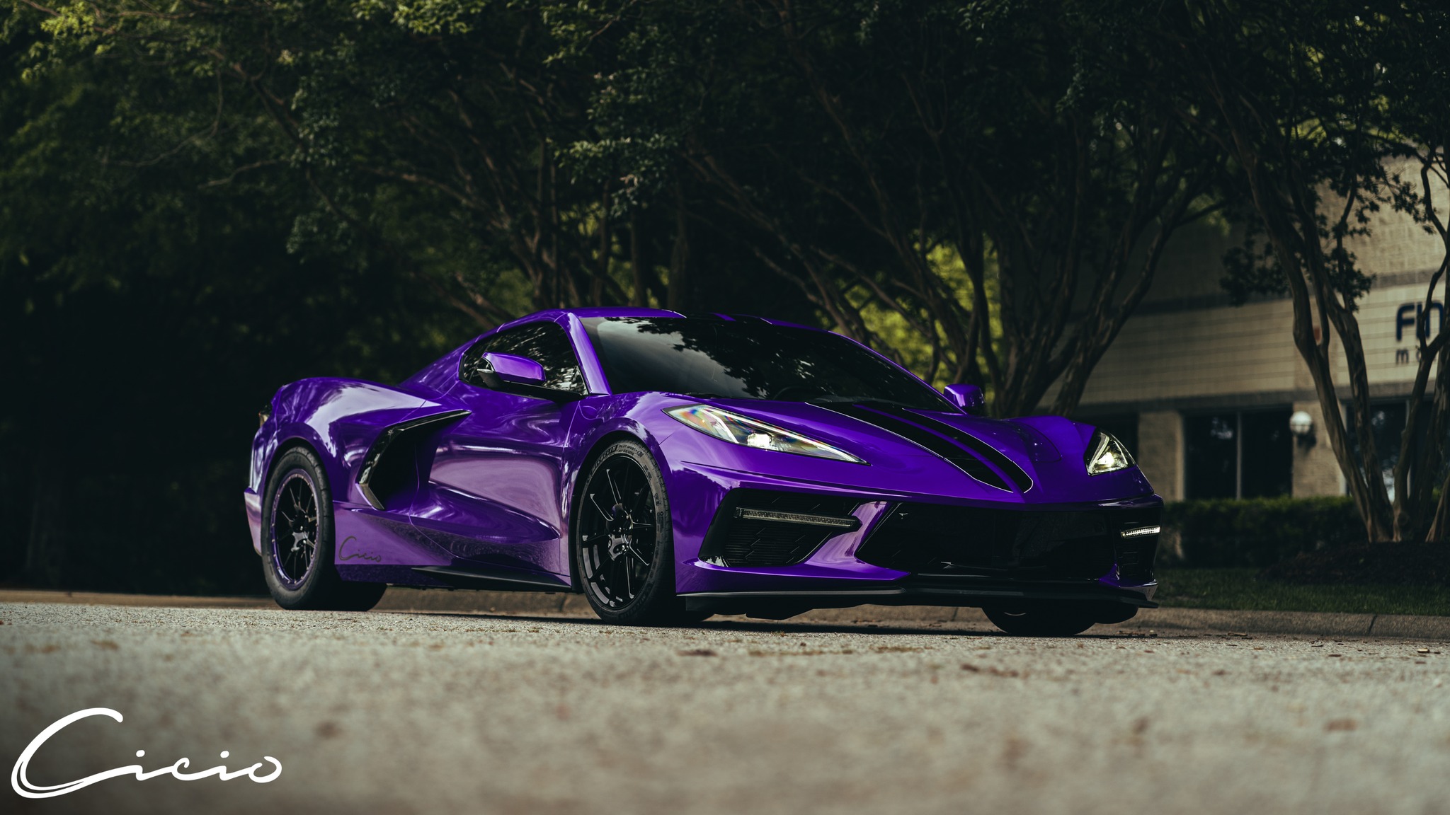 Cicio Performance C8 Corvette on Forgeline GS1 Beadlock Wheels ...