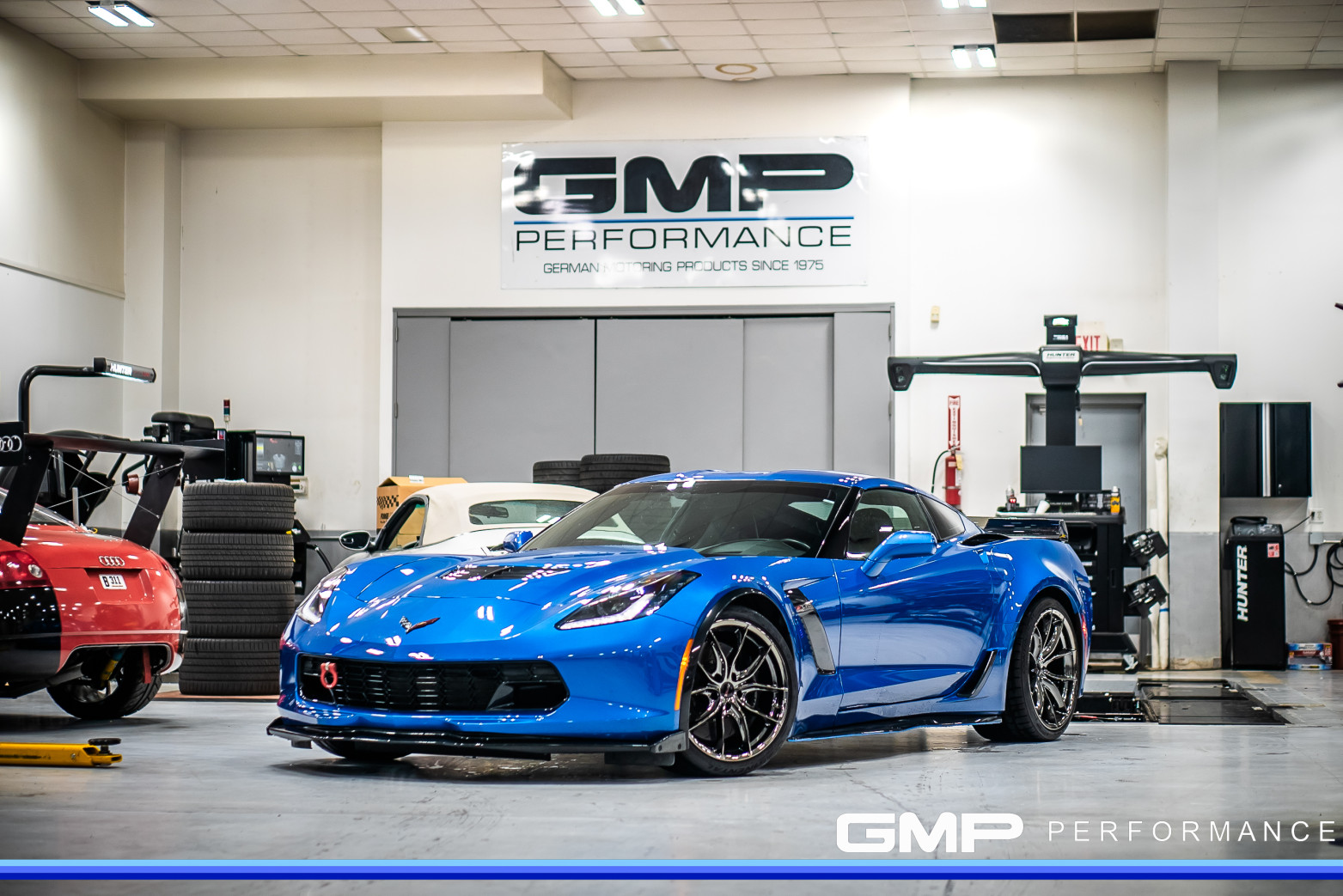 GMP Performance C7 Corvette Z06 on Forgeline Flow Formed F01 Wheels - CarBuff Network