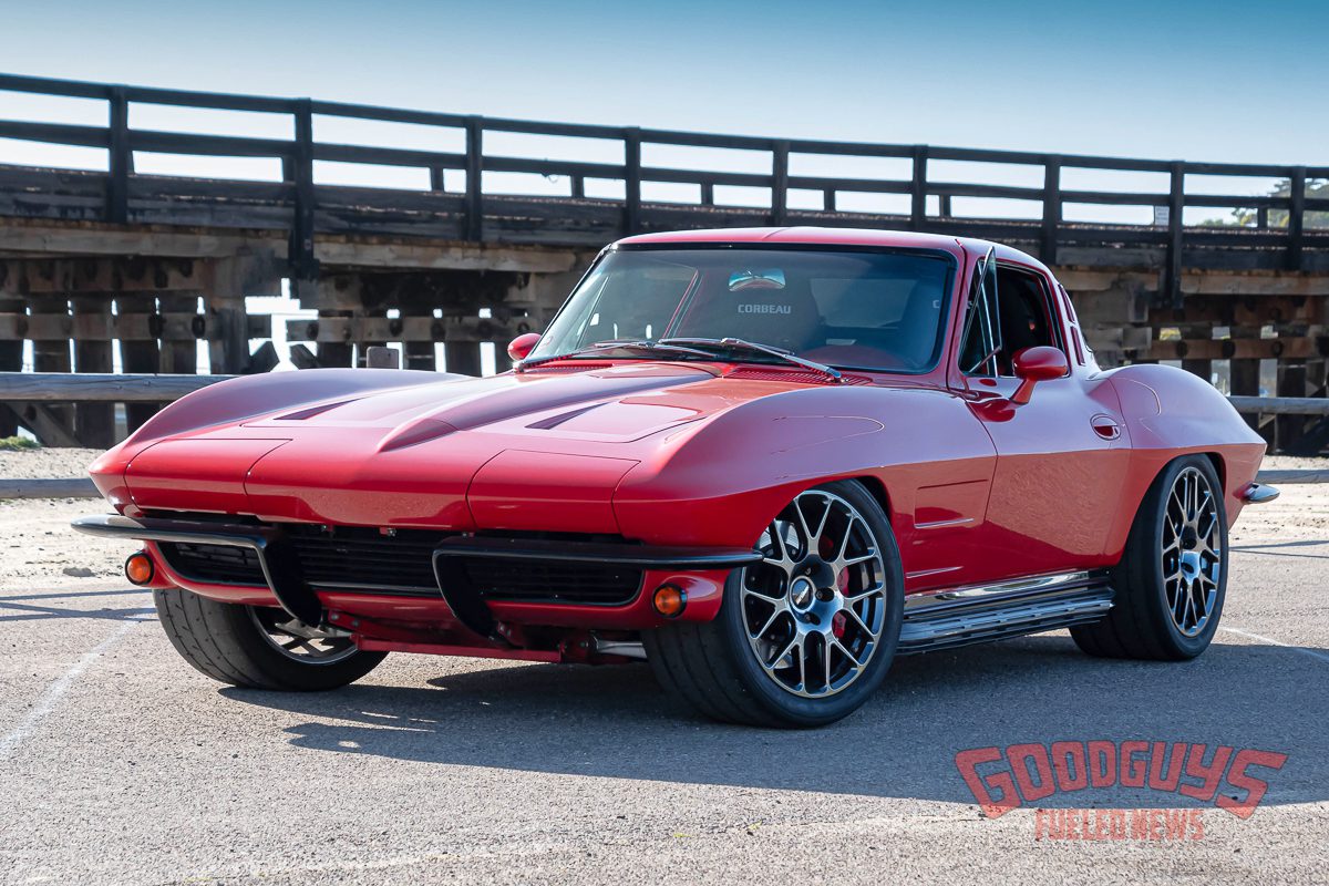 Jane Thurmond’s GTS Customs 1964 Corvette on Forgeline SE1 Wheels ...