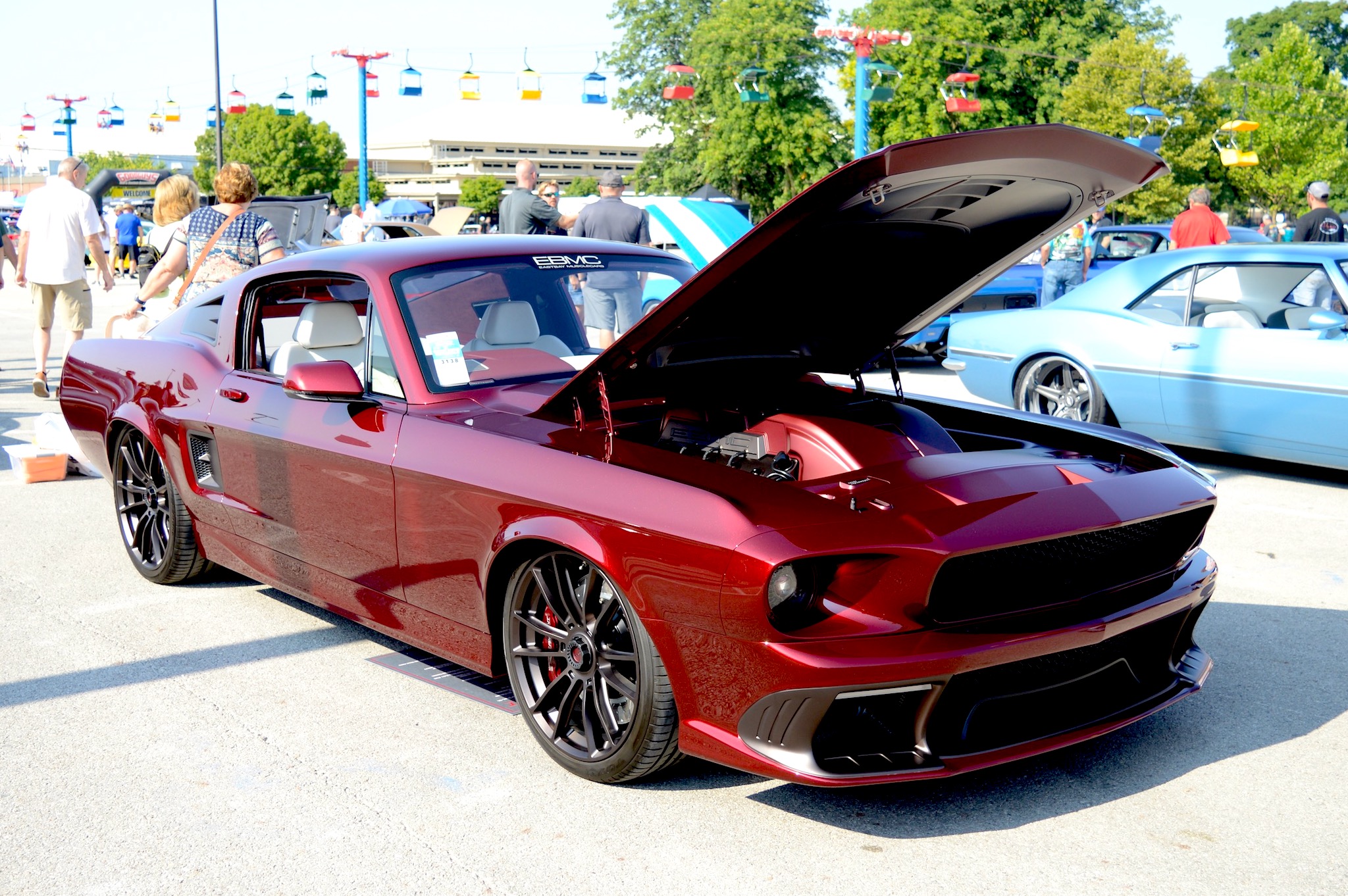 Brad Brown’s “Rampant” 1968 Ford Mustang on Forgeline SS1R Wheels ...