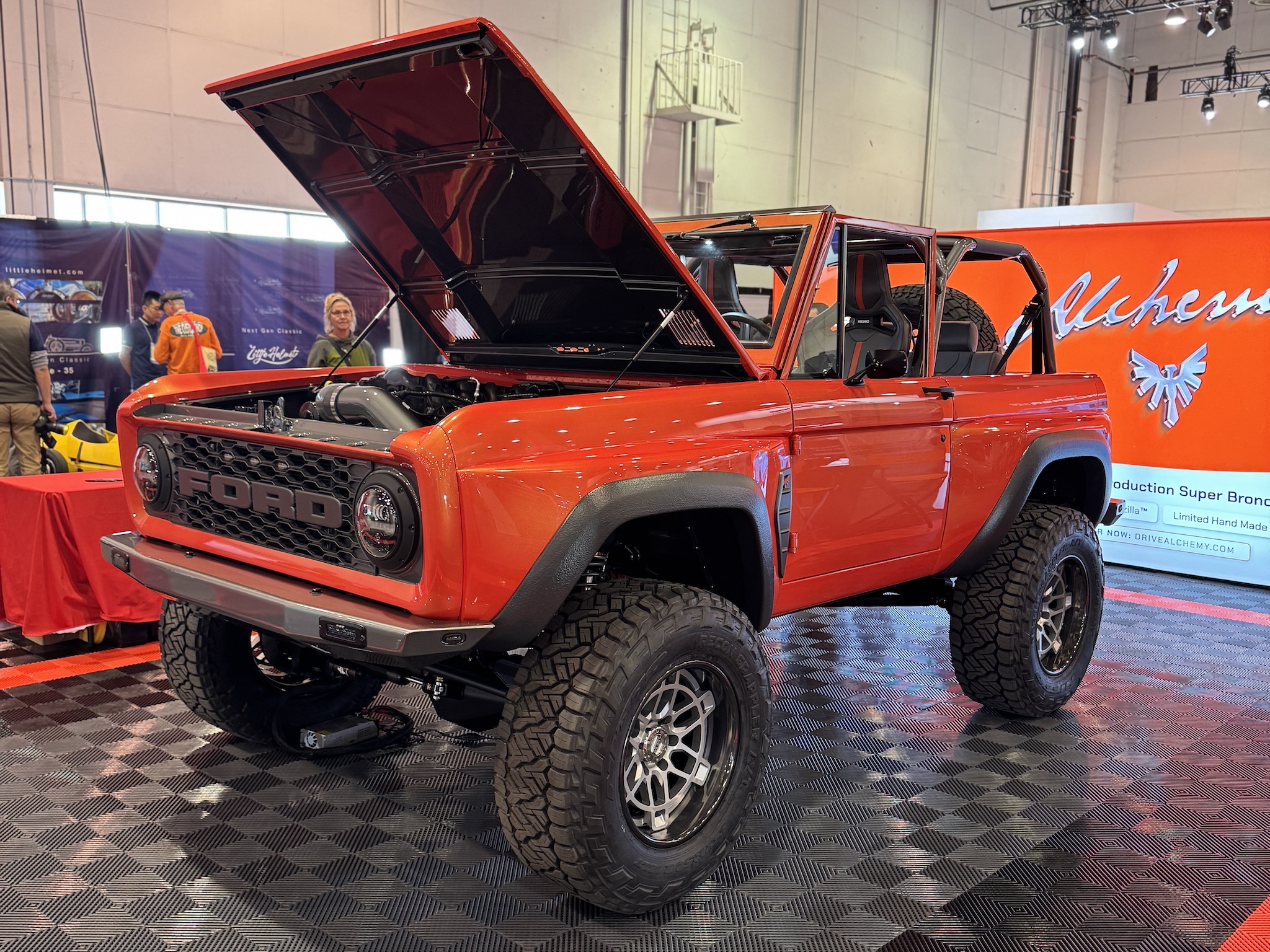 Alchemy Super Bronco on Forgeline Forged Three Piece TR31 Wheels ...