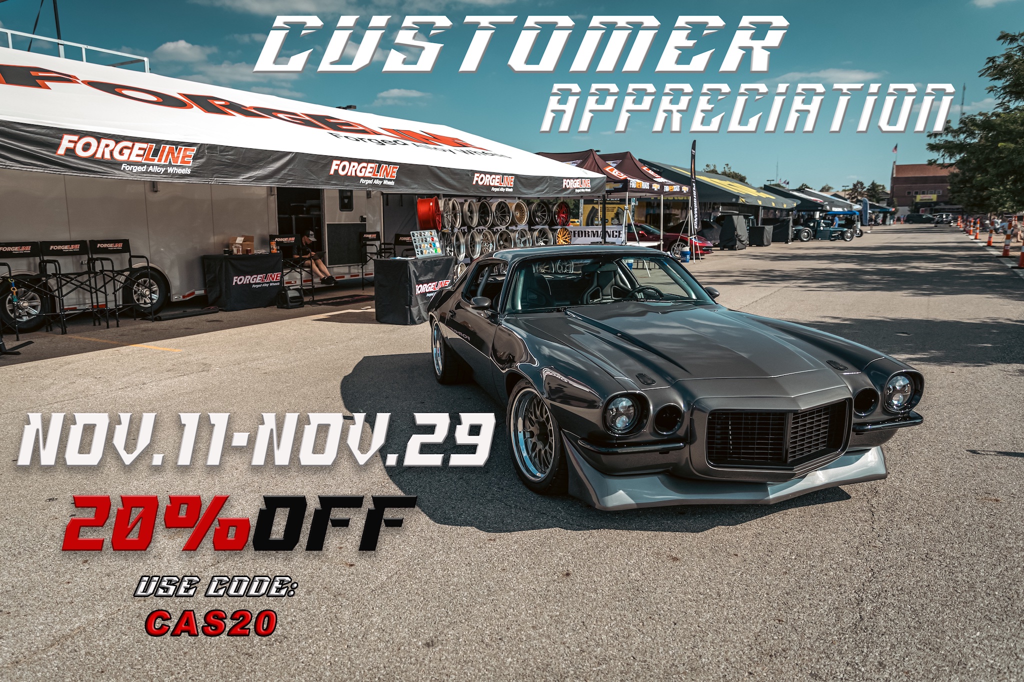 Just Ten Days Remaining for the 2024 Forgeline Customer Appreciation Sale - CarBuff Network