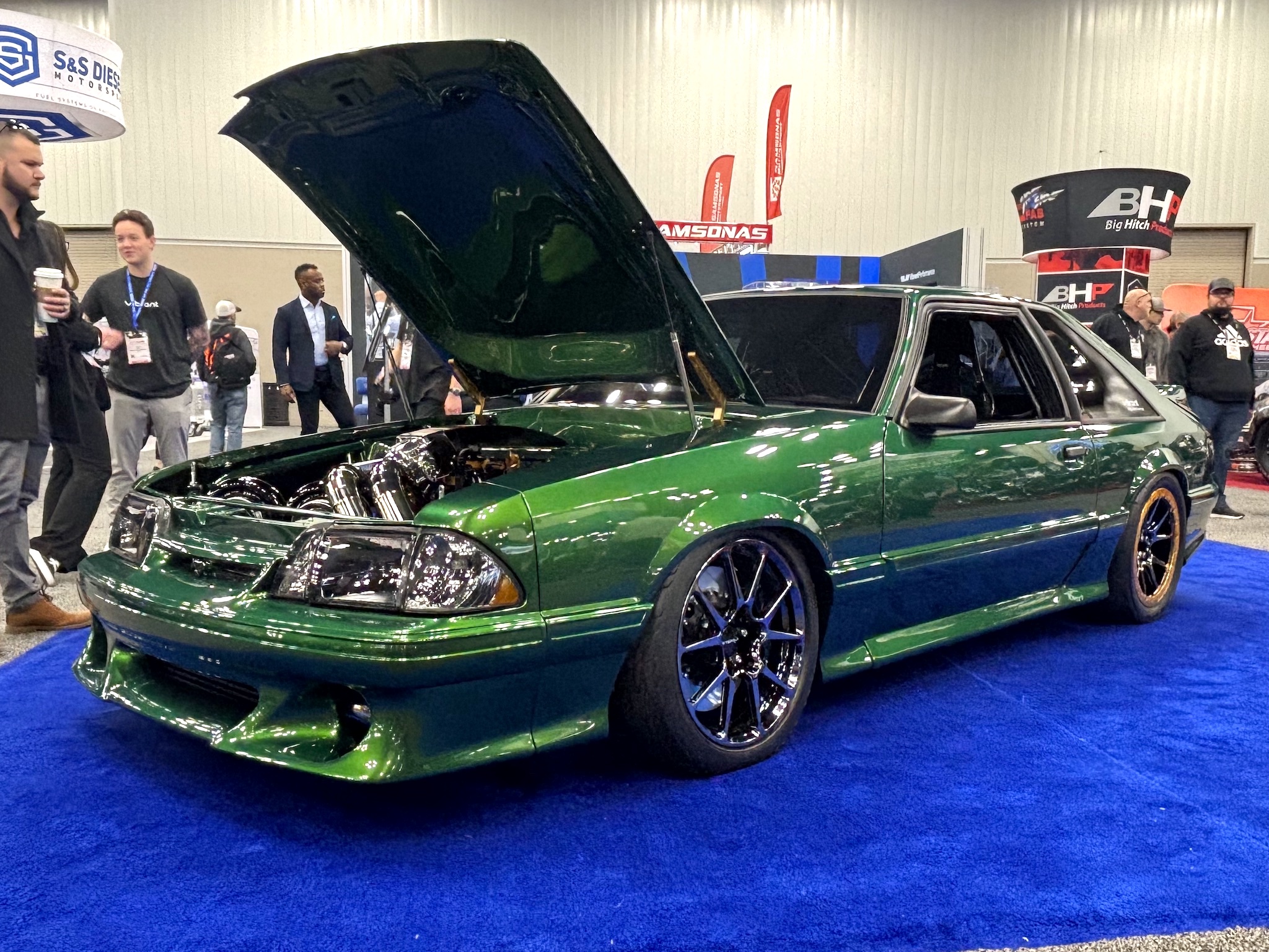 "BYEPOLR" 1987 Ford Mustang on Forgeline GS1R Beadlock Wheels - CarBuff Network