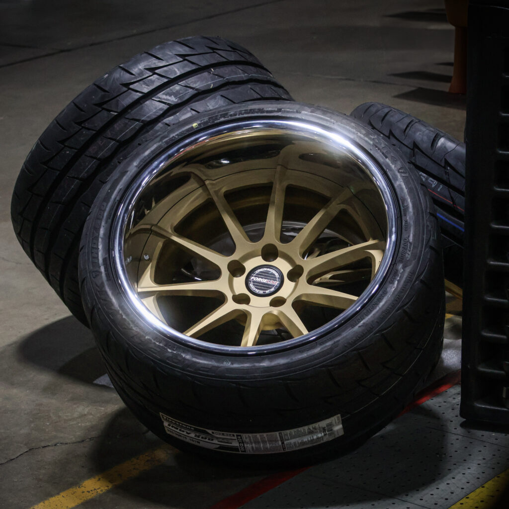 Forgeline RB3C Wheels in Matte Motosport Gold with Firehawk Tires ...