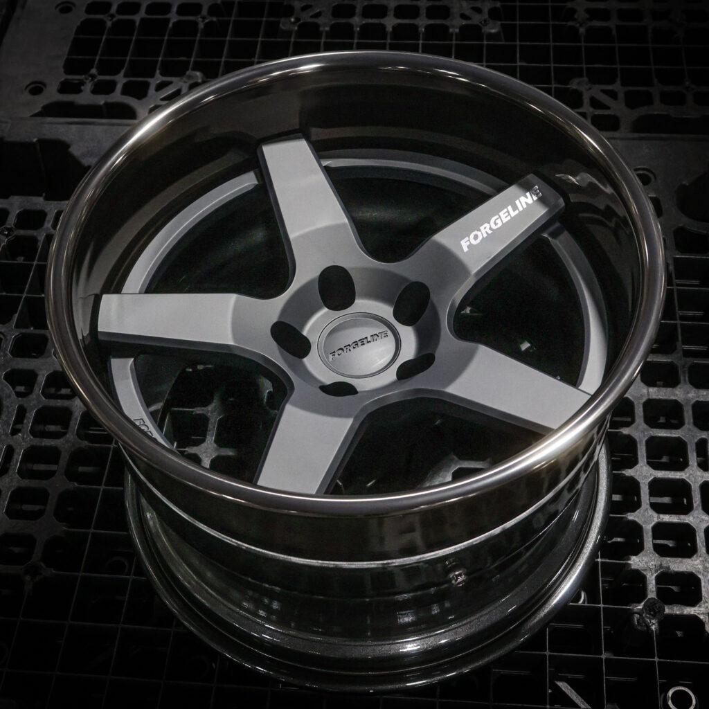 Forgeline AL300 in Forged Charcoal with Engraved Logo - CarBuff Network