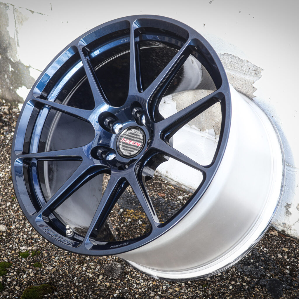Forgeline GS1 Wheel Finished in Patriot Blue - CarBuff Network